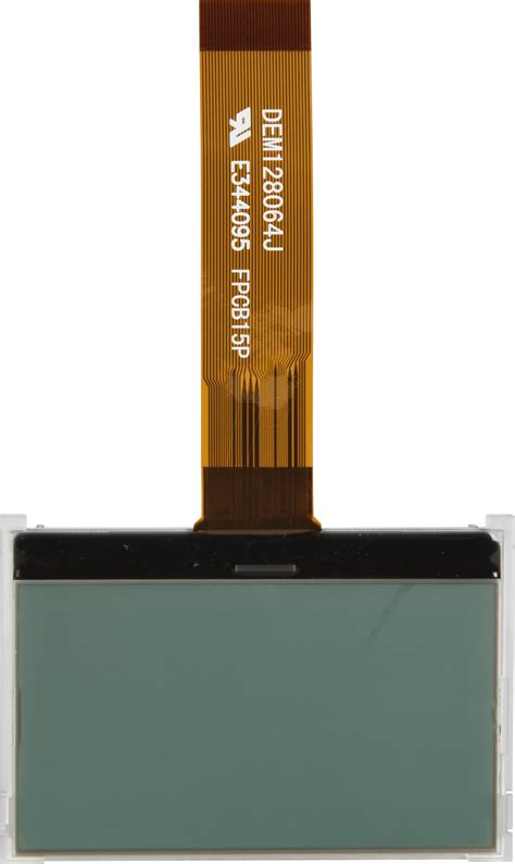 LCD X BK AC LCD Grafikdisplay X Pixel Sw Ws M Bel Bei Reichelt Elektronik