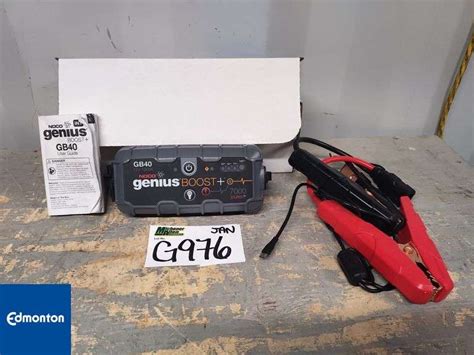 Noco GB40 Genius Boost Qty 1 Michener Allen Auctioneering Ltd
