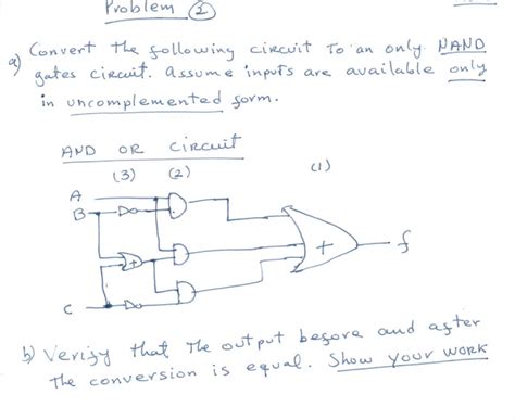 Solved Problem ③ Lo Convert the following circuit To an Chegg