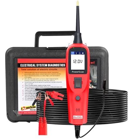 Autel Powerscan Ps100 Circuit Tester Universal 12v 24v Automotive