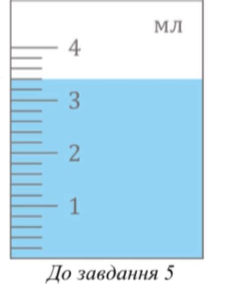 допоможіть знайти ціну поділки та об‘єм рідини налитої в мензурку Школьные Знания Com
