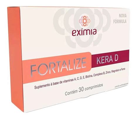 466 Exímia Fortalize Kera D Suplemento 30comprimidos Vl 2023