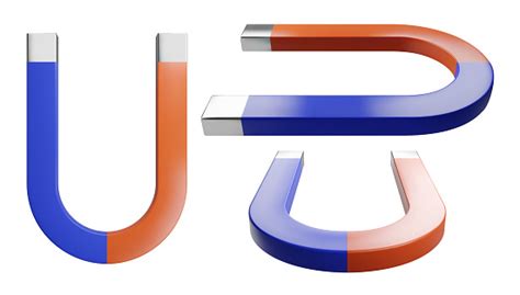 파란색과 빨간색 말굽 자석 세트입니다 현실적인 벡터 그림 0명에 대한 스톡 벡터 아트 및 기타 이미지 0명 3차원 형태 개체 그룹 Istock