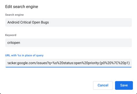 Abusing Chrome S Custom Search Engines For Fun And Profit Runtimeterror