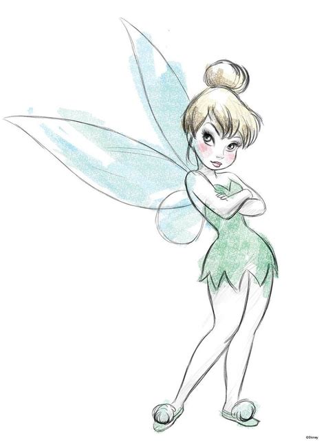 The Art Of Disney Fairies Tinkerbell Disney Disney Sketches Disney Art