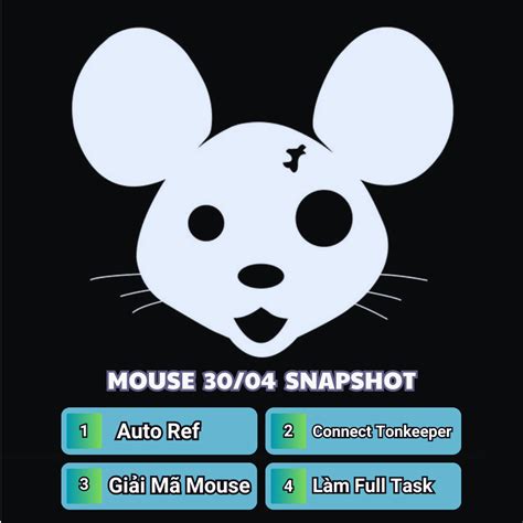 Mouse Script Airdrop Script Làm Airdrop Mouse Hoàn Toàn Tự Động Vào Ref Connect Tonkeeper