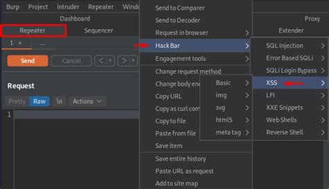 burp suite for pentester hackbar