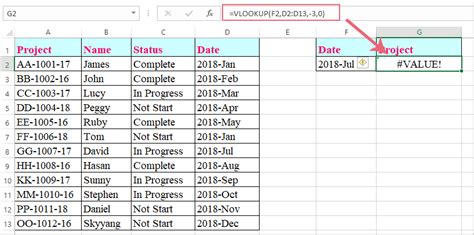 How To Apply Negative Vlookup To Return The Value In Left Of The Key Field In Excel
