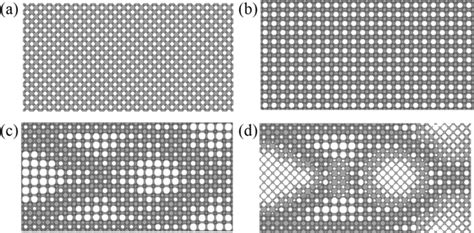 Optimized Structures With Different Design Methods A Uniform W