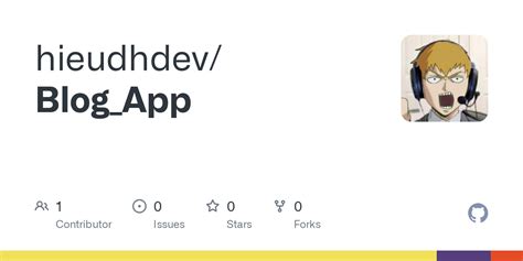 Github Hieudhdev Blog App