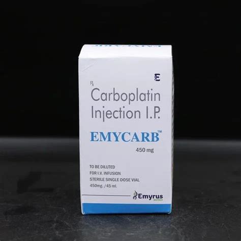 450mg Carboplatin Emycarb 450 At ₹ 297662vial Carboplatin Injection