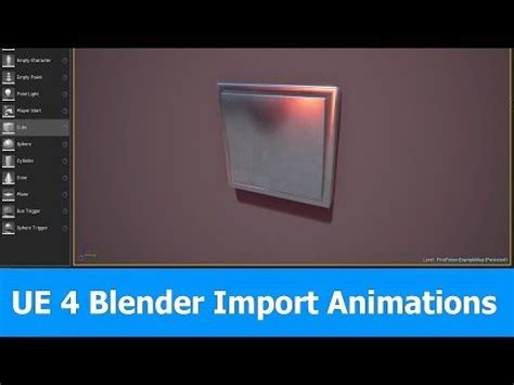 Tutorial: Exporting Blender FBX animations to Unreal Engine 4 ...