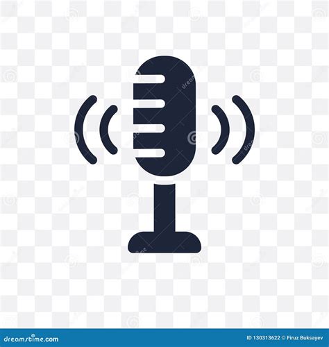 Voice Recording Icon In Trendy Design Style Voice Recording Icon