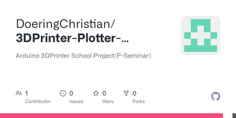 GitHub DoeringChristian DPrinter Plotter Arduino Arduino DPrinter School Project P Seminar