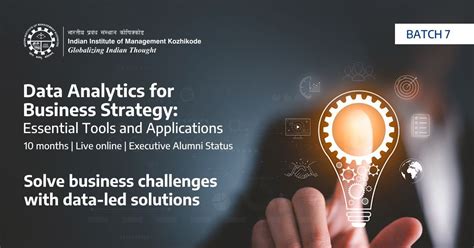 Professional Certificate Programme In Data Analytics For Business