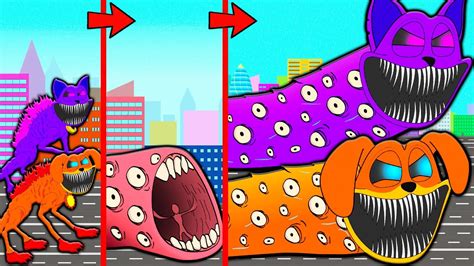 КЭТНЭП И ДОГДЕЙ СТАЛИ ПОЖИРАТЕЛЯМИ Поппи Плейтайм 3 Мультик Анимация Youtube