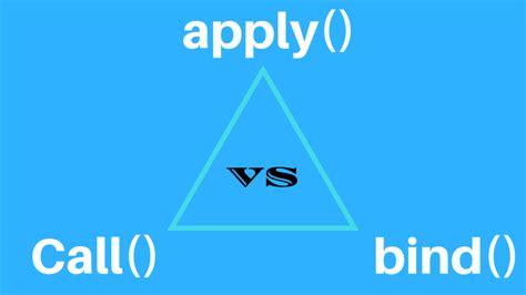 The Difference Between Javascripts Call Apply And Bind Methods