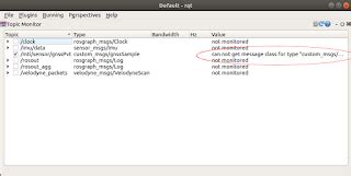 Dominoc ROS Fix Unable To Get Message Class For Type Custom Msgs