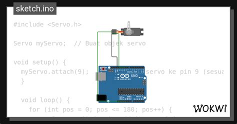 Servo1 Wokwi Esp32 Stm32 Arduino Simulator