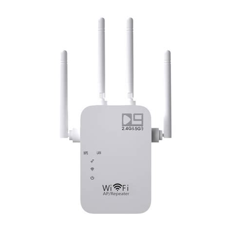 Zenithome 1200mbps Wireless Network Repeater Wifi Signal Large Area Coverage Amplifier Router