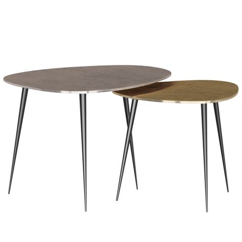 table side table collection modern designer small furniture 3d model of 13 coffee and side