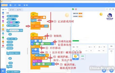Scratch运动模块——有趣的弹球游戏(二)scratch少儿编程网 Scratch运动模块——有趣的弹球游戏(二)scratch少儿编程网