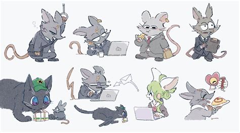 Rat God Mad Rat Heart Mob Rat Black Fear And 1 More Mad Rat Dead Drawn By Yurano Upao