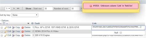 Php Csv Import Phpmyadmin Error 1054 Missing Column Even Though It