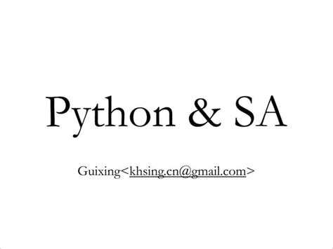 python and sysadmin i ppt