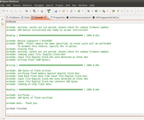 Memprogram Avr Menggunakan Eclipse Avrdude Linux Projek Sistem