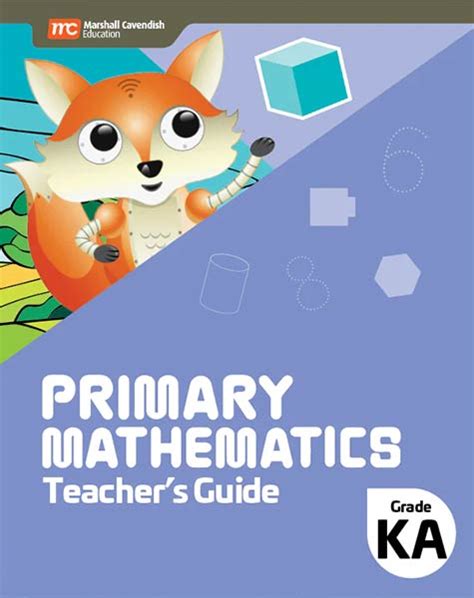 Primary Mathematics Teachers Guide Kindergarten A Sonlight