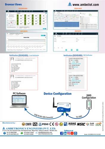 Wireless Data Logger Sis4g485 Iot Data Logger And Substation