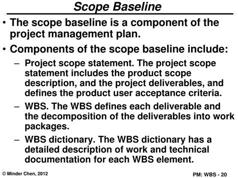 PPT Project Management Work Breakdown Structures PowerPoint