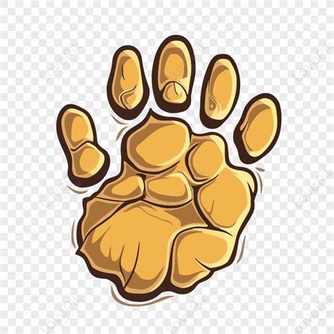 사자 발 벡터만화클립 아트상표 Png 일러스트 무료 다운로드 Lovepik