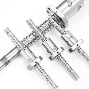 CNC Lead Screw Rotating Nut Ballscrew Linear Rolled Ball Screw China Ball Screw And Screw