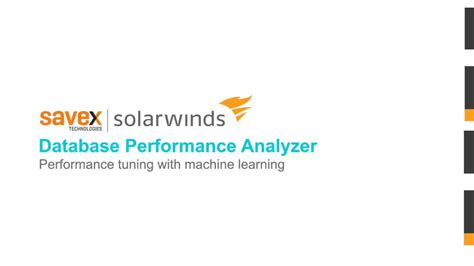 savex technologies pvt ltd on linkedin database performance analyzer