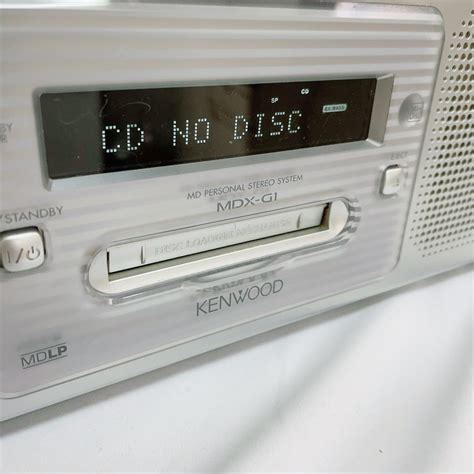 Yahooオークション Kenwood Md Personal Stereo System Mdx G1 2002