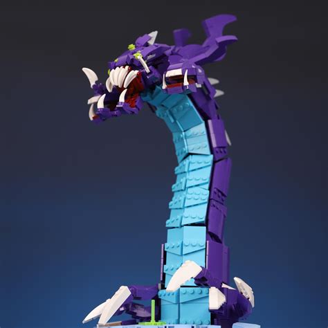 Baron Nashor Moc Building With Gobricks Construction Blocks R