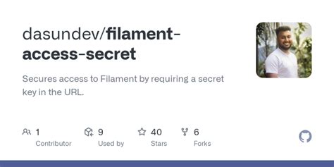 Dasun Tharanga On Linkedin Github Dasundevfilament Access Secret Secures Access To Filament By