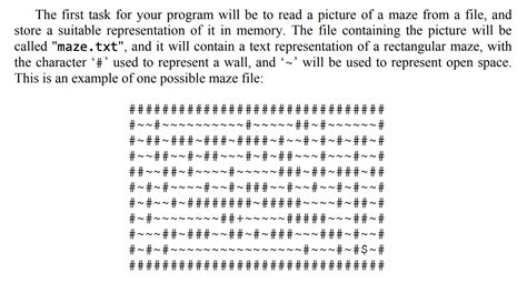 The First Task For Your Program Will Be To Read A
