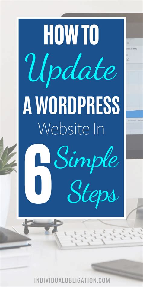How To Update A Wordpress Website In 6 Simple Steps Wordpress Website