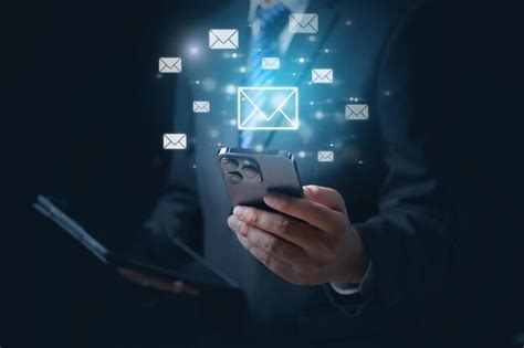 Premium Photo Message Notification On Smartphone Technology Message On Screen Device