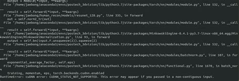 Bug Batch Norm Error With Multi Gpu Training Issue NVIDIA MinkowskiEngine GitHub