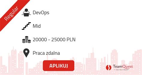Praca Devops Praca Zdalna Praca W It Teamquest Jruy