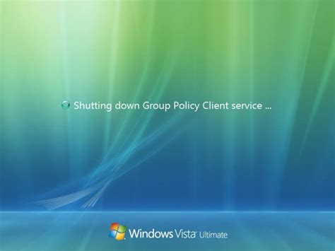 detailed status messages logon logoff and shutdown vista forums