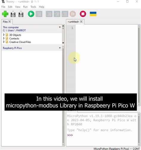 Video Urvish N On Linkedin How To Install Micropython Modbus
