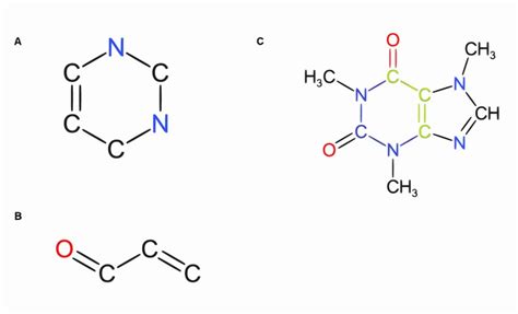 Overlapping Substructures Of Caffeine Two Substructures Of A Caffeine