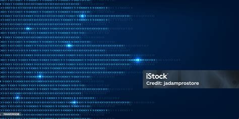 Abstract Binary Background For Hackathon And Other Digital Events Stock Illustration Download