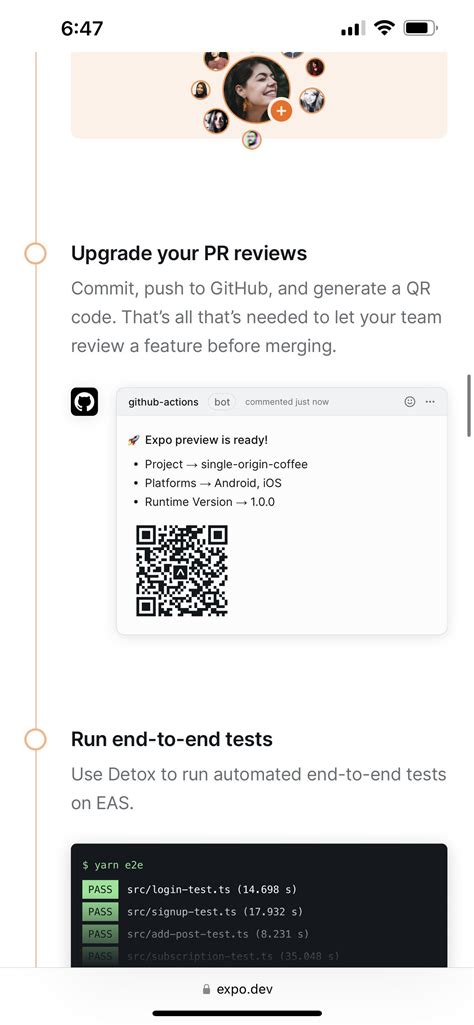 Deployment Previews Rexpo