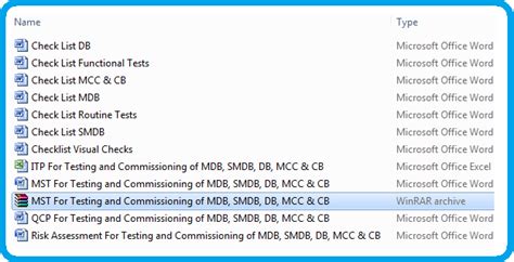 Download Method Statement For Testing And Commissioning Of Mdb Smdb Db Mcc And Capacitor Bank